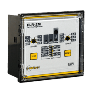 Contrel ELR-1E and ELR-2M Flush Mounted Earth Leakage Relays | Sundrive